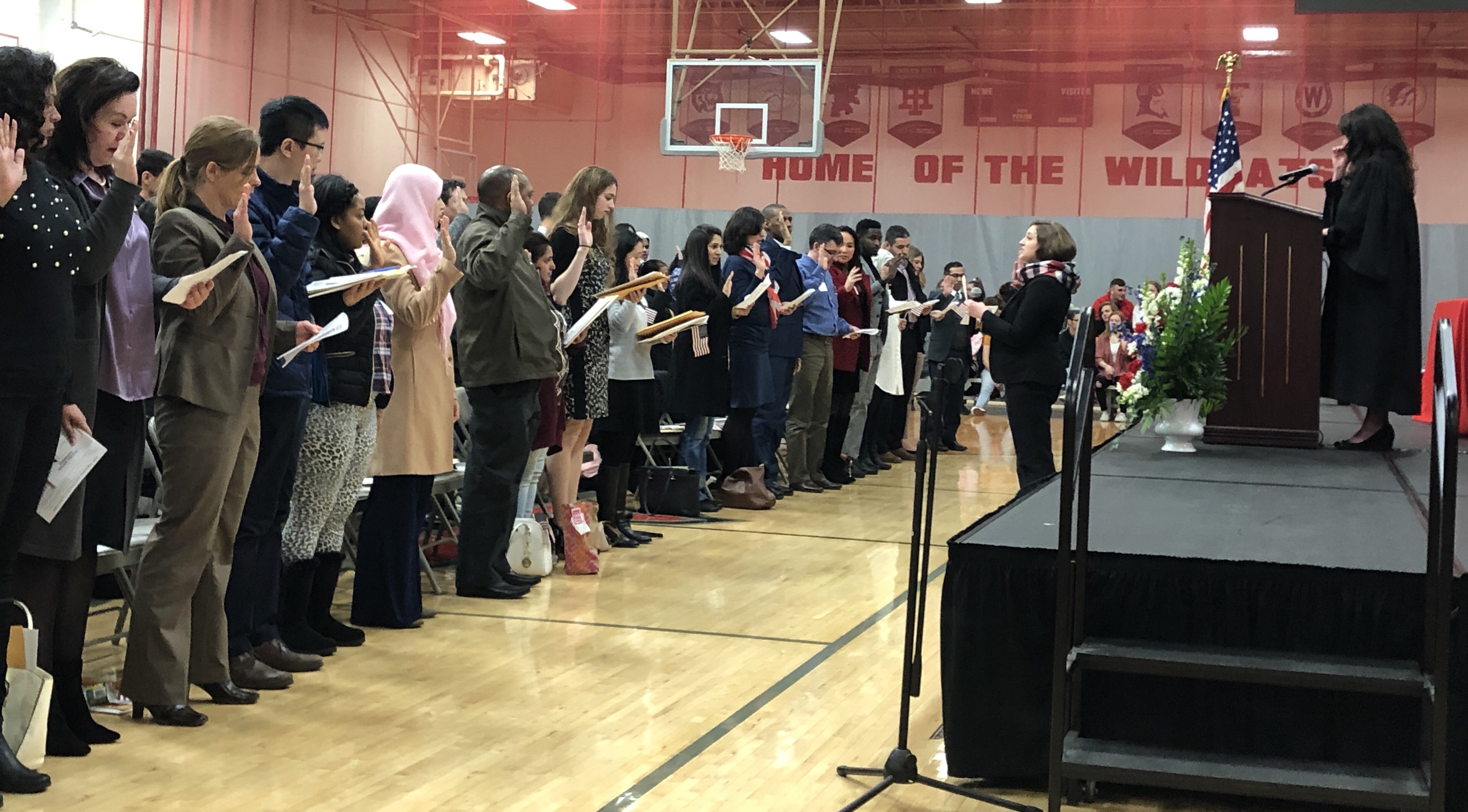 Cincinnati SAR, DAR & CAR Attended a Naturalization at Deer Park High ...