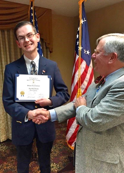 Will Chelman is Inducted into the Cincinnati Chapter during the 6 ...