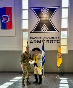 ROTC - Xavier University - SAR Silver ROTC Medal and Certificate ...